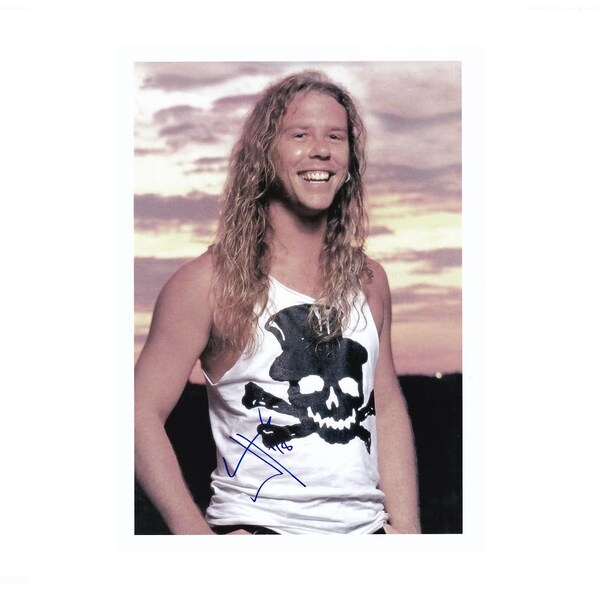 Metallica Hand Signed - Etsy