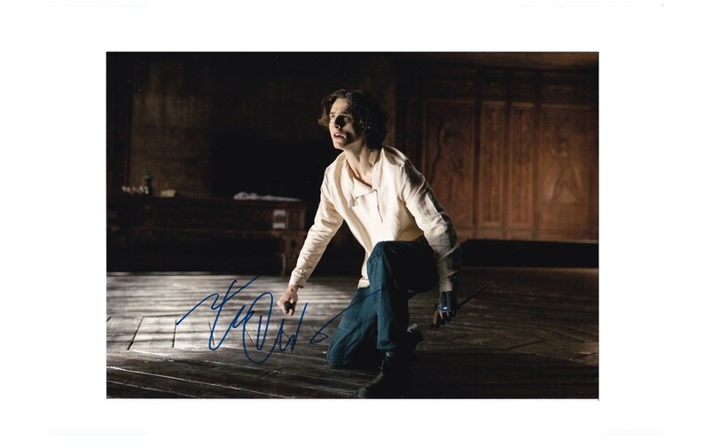 Timothee Chalamet Dune Hand Signed Autographed Photo 8x12 COA - Etsy