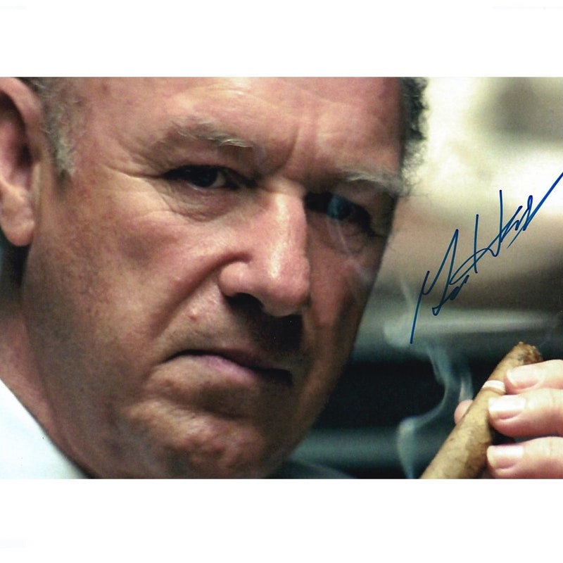 Gene Hackman Signed Autograph - Etsy