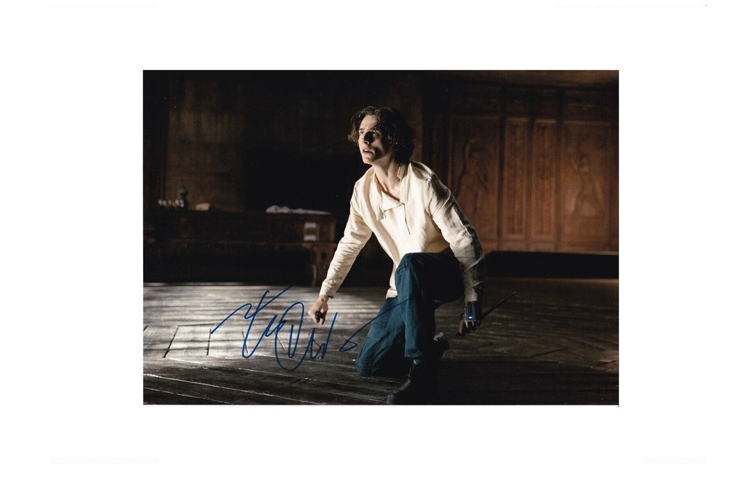Timothee Chalamet Dune Hand Signed Autographed Photo 8x12 COA - Etsy