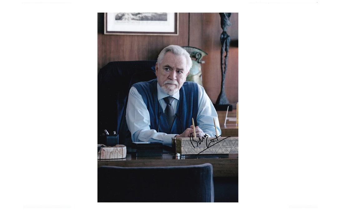 Brian Cox Succession Hand Signed Autograph Photo 10x8 COA - Etsy