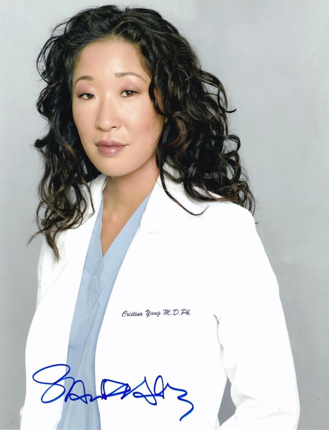 Sandra Oh Greys Anatomy Hand Signed Autograph Photo 10x8 COA - Etsy