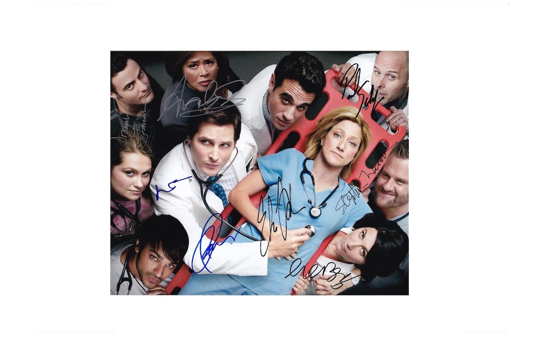 Nurse Jackie Cast Autographed Photo (8x10) With COA - Etsy