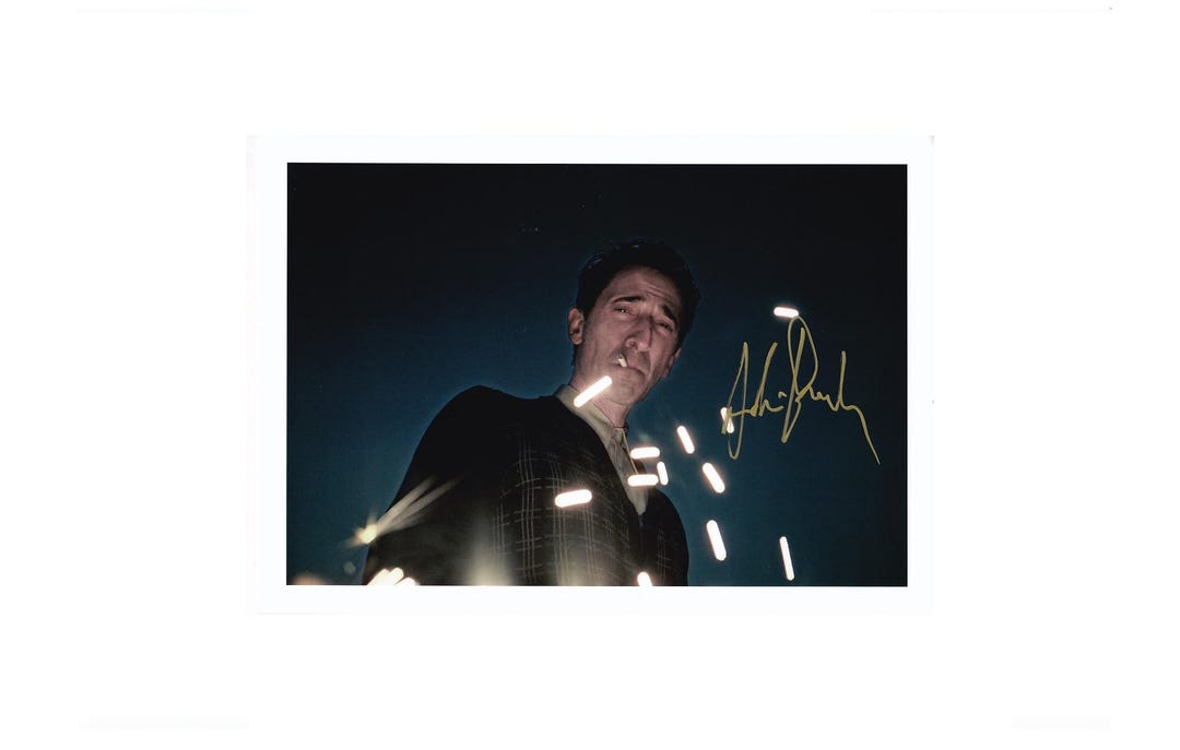 Adrien Brody the Brutalist Hand Signed Autograph Photo COA 12x8 - Etsy