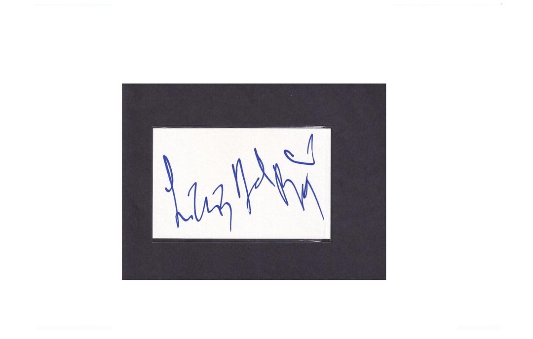 Lana Del Rey Hand Signed Autograph Index Card 3x5 COA - Etsy