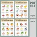 Bilingual Spanish and English Scavenger Hunt, Grocery Store for Kids ...