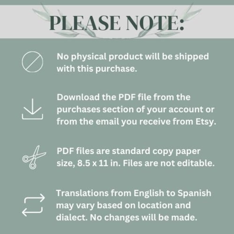 Bilingual Spanish and English Scavenger Hunt, Grocery Store for Kids ...