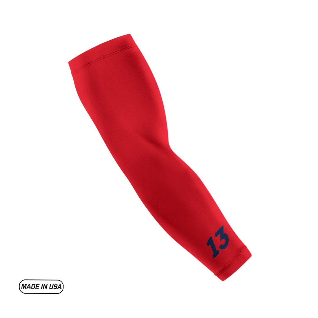 Premium Custom Number Compression Arm Sleeve - USA Made - Etsy