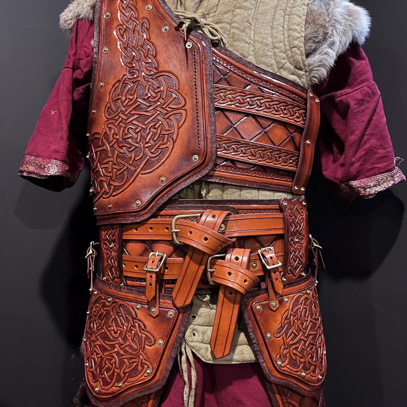 Leather Tassets - Etsy