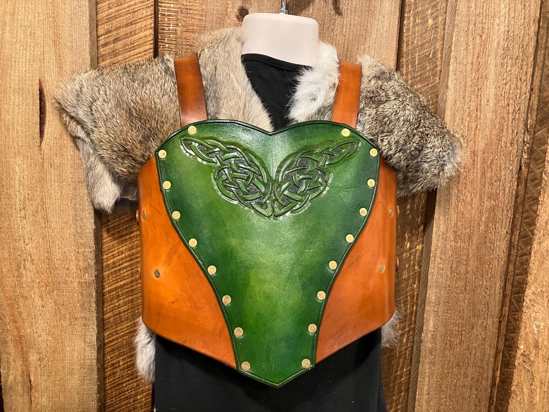 Cub of the Huntress – Child’s Leather Armor Cuirass - Etsy