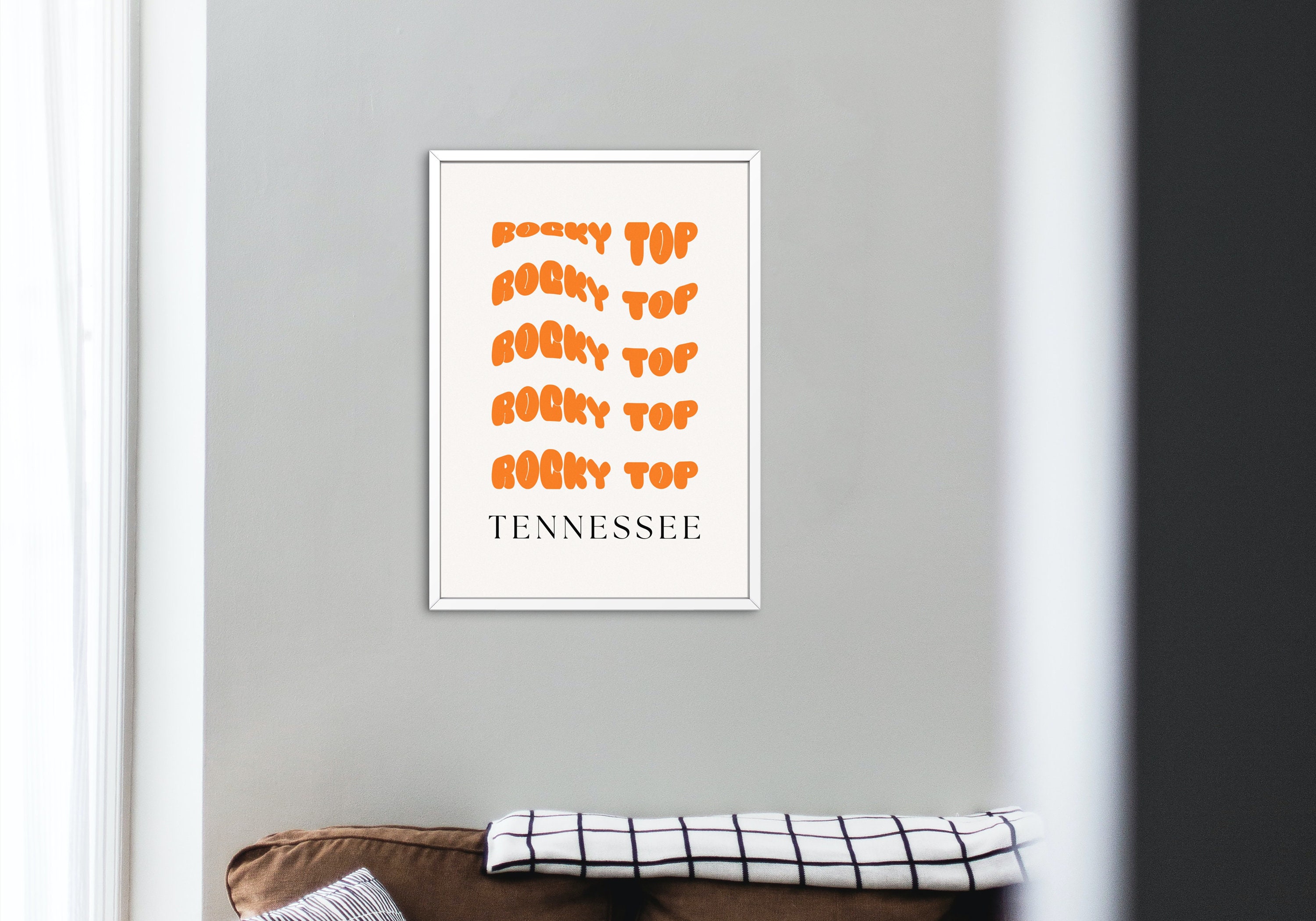 Rocky Top Tennessee multiple Sizes Tennessee Vols College Dorm Decor ...