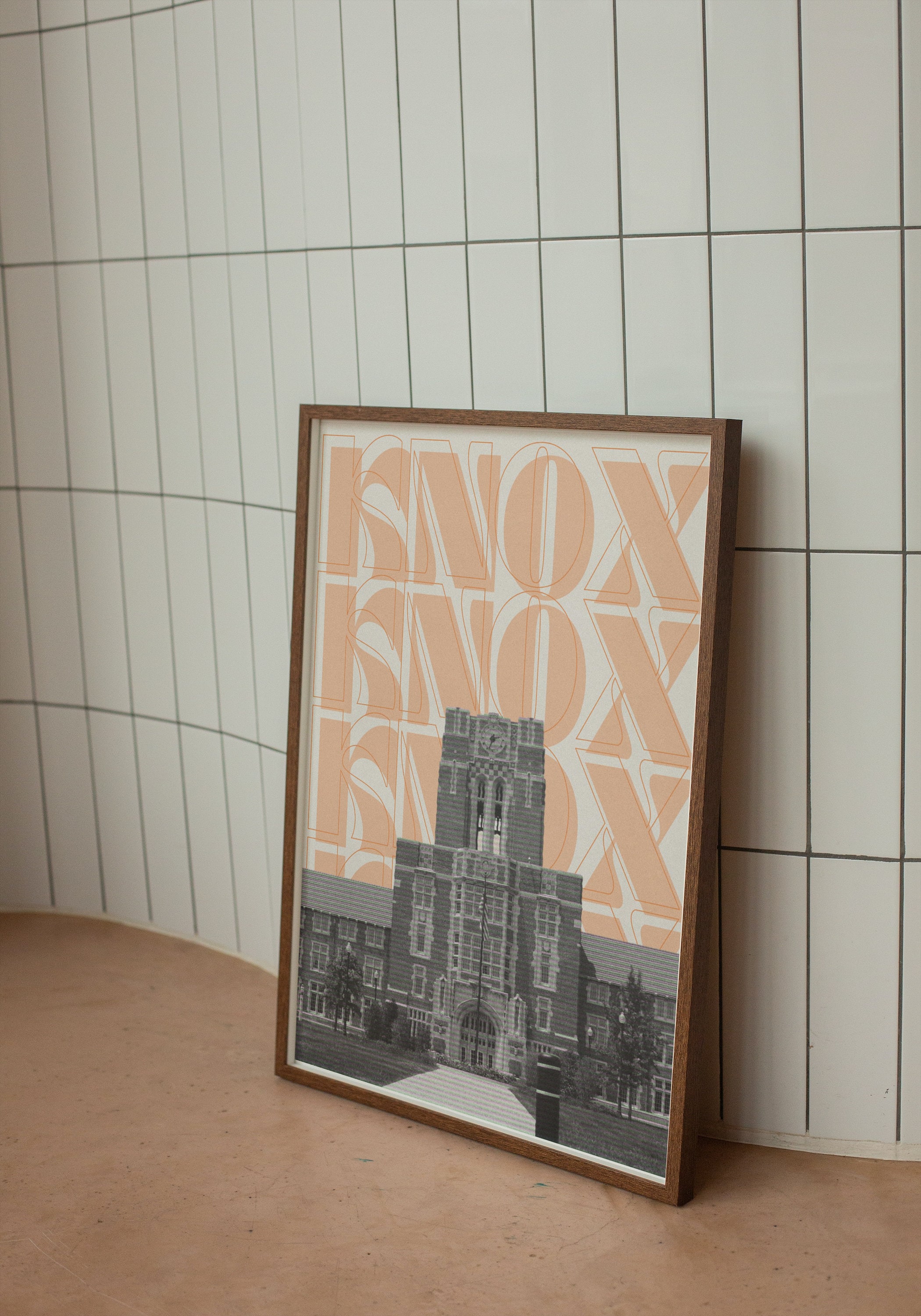 Ayers Hall Print UTK Wall Art Tennessee Vols College Dorm Decor College ...