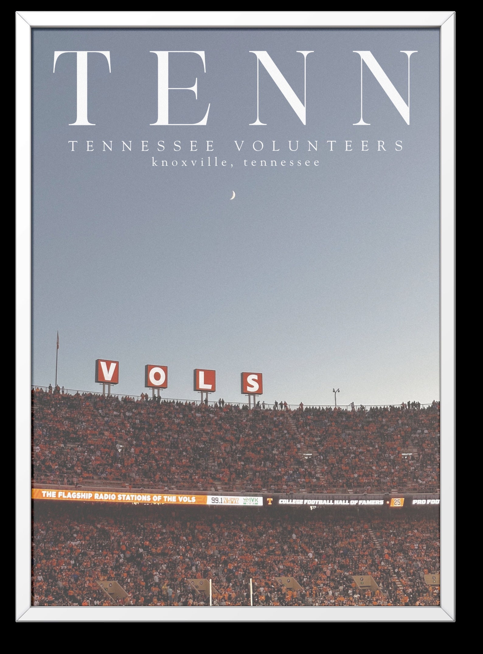 Tennessee Volunteers UTK Wand Kunst Tennessee Vols College Wohnheim ...