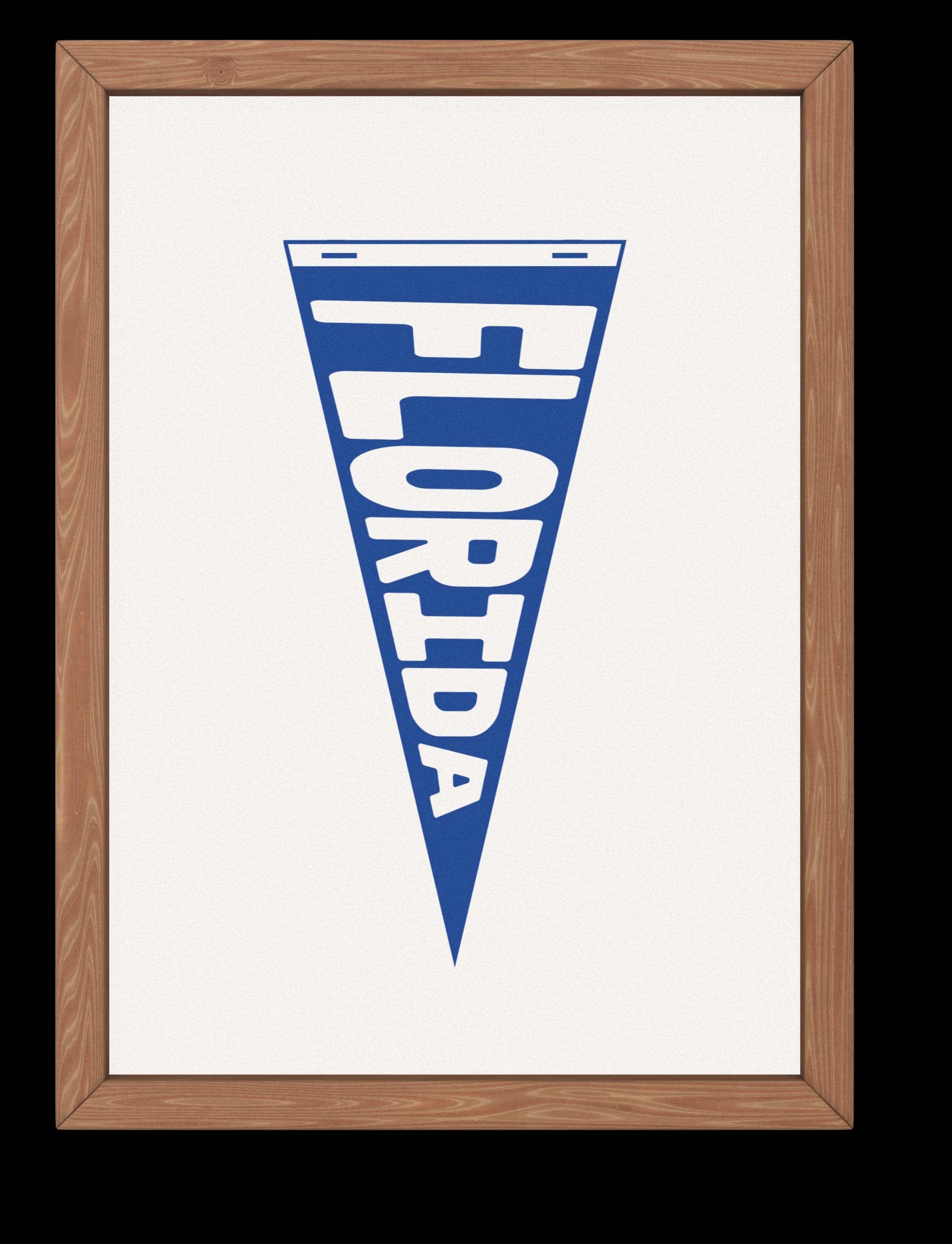 Florida Pennant Digital Print | Florida Gators | College Dorm Decor ...