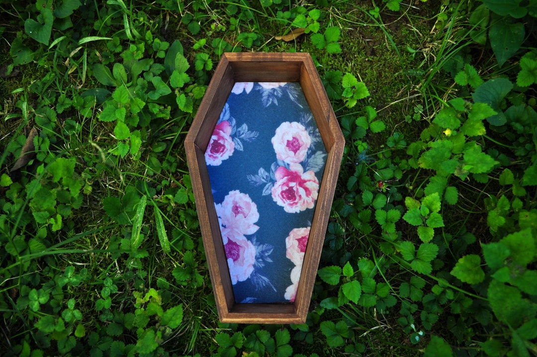Cottagecore Coffin Dice Tray Coffin Trinket Tray - Etsy