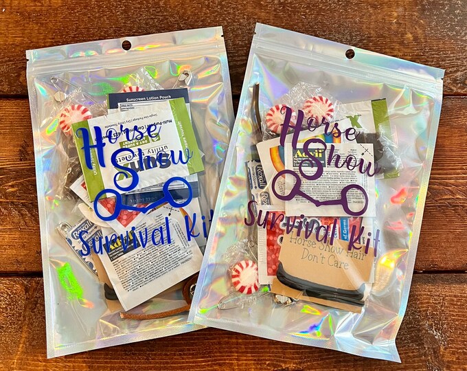 Horse Show Survival Kit - Etsy