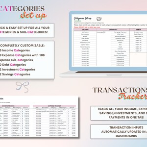 Interactive Wealth Planner Dashboard Cute Cat Kitty Financial Planner ...