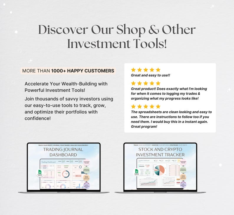 Simple Trading Journal | Beginner Friendly Trade Log Strategy Tracker ...