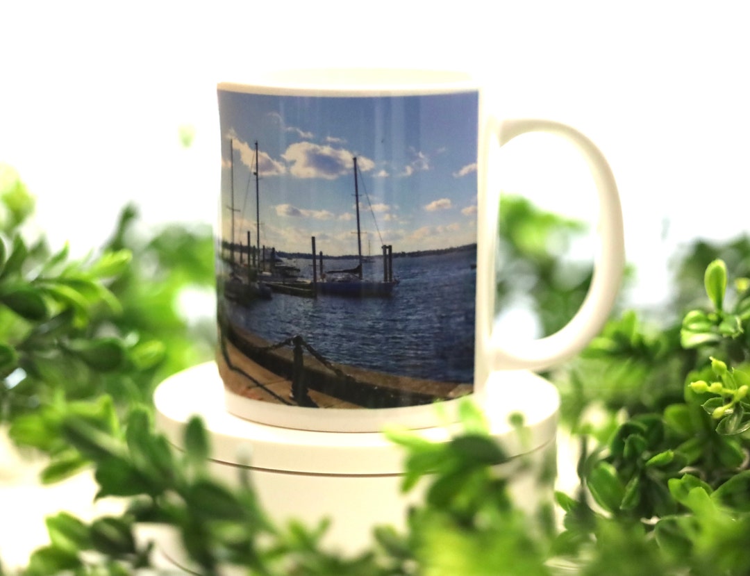 Newport Rhode Island Coffee Mug | Sailboat Photography, Coastal Decor ...
