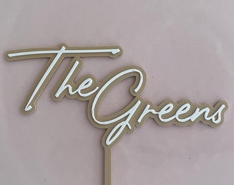 Personalised 3D Printed Cake Topper One Cake Topper First - Etsy Australia