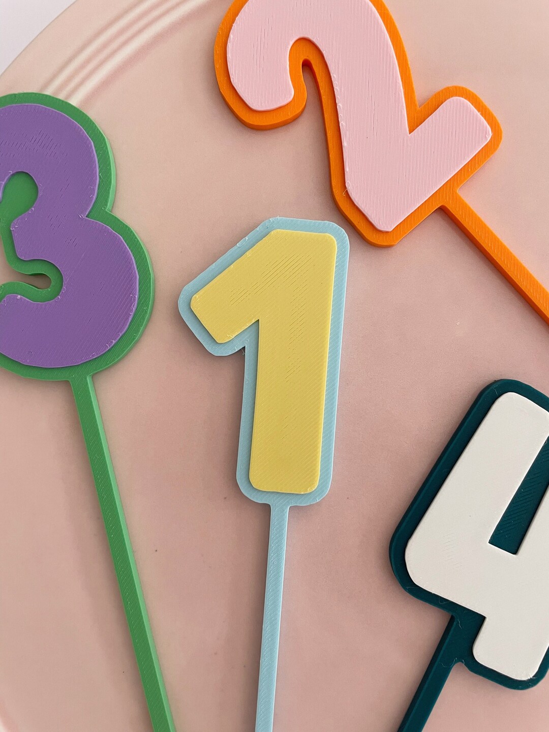 Personalised 3D Printed Cake Topper/fropper Cake Topper - Etsy Australia