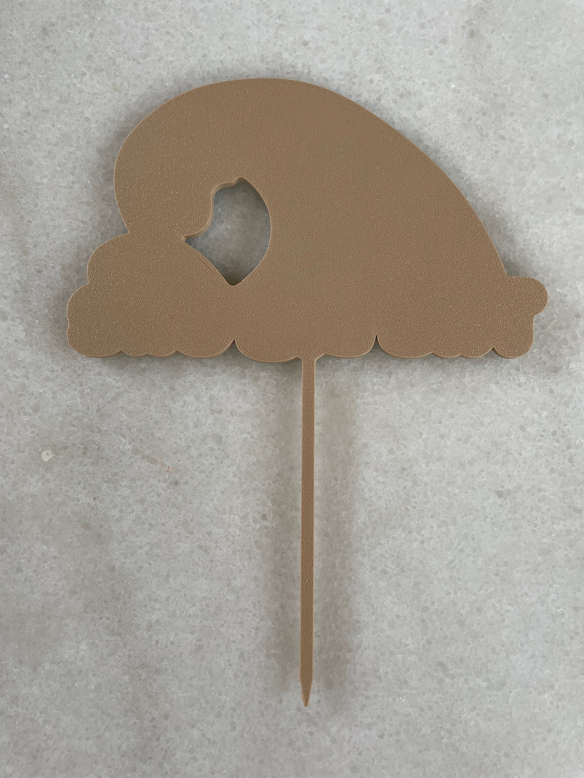 The Big One Cake Topper, 3D Printed Wave Cake Topper, Cake Topper First ...