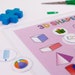Shape Matching Cards and Memory Game, Shape Sorting Worksheet, Digital ...