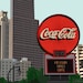 Atlanta Wall Art | Coke Sign Print | Georgia Painting | Atlanta Skyline ...