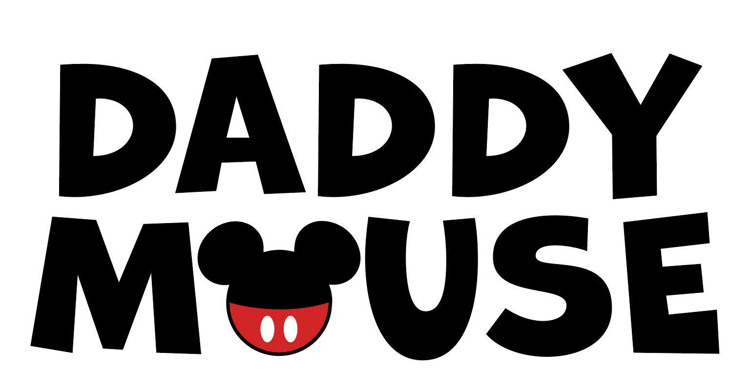 Daddy Mouse SVG, PNG for Themed Birthday or Vacation, I'm This Minnie ...