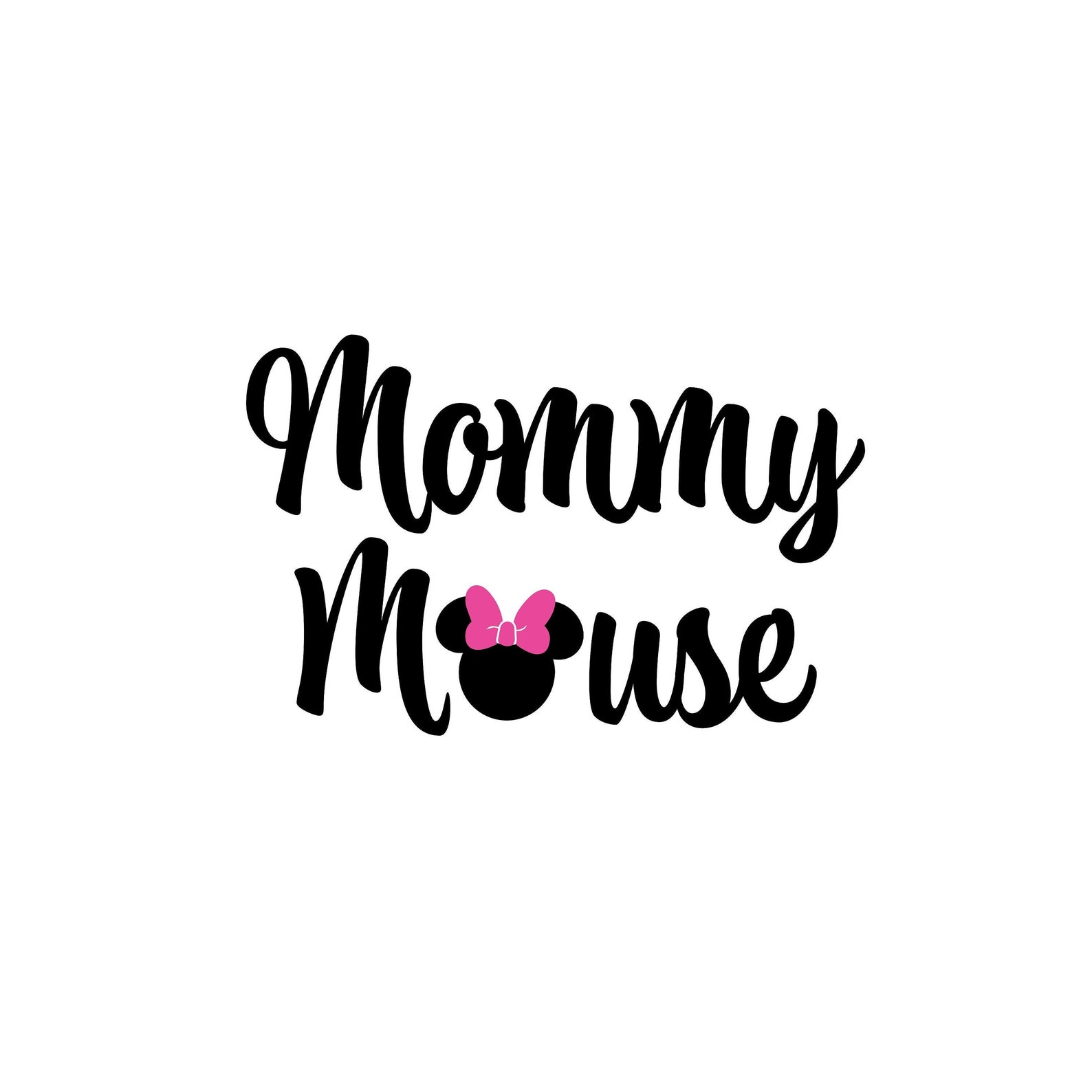 Mommy Mouse SVG, PNG, Family Theme SVG, I'm This Minnie Theme, Girl's ...