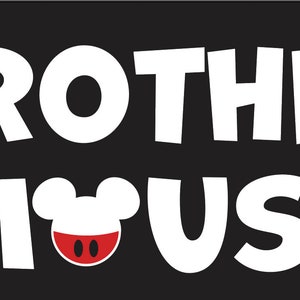 Brother Mouse SVG and PNG , Matching Family SVG, Png for Shirts ...