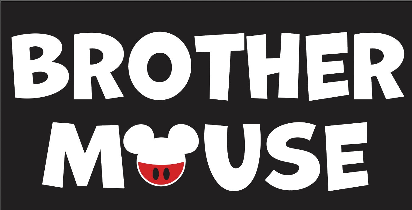 Brother Mouse SVG and PNG , Matching Family SVG, Png for Shirts ...