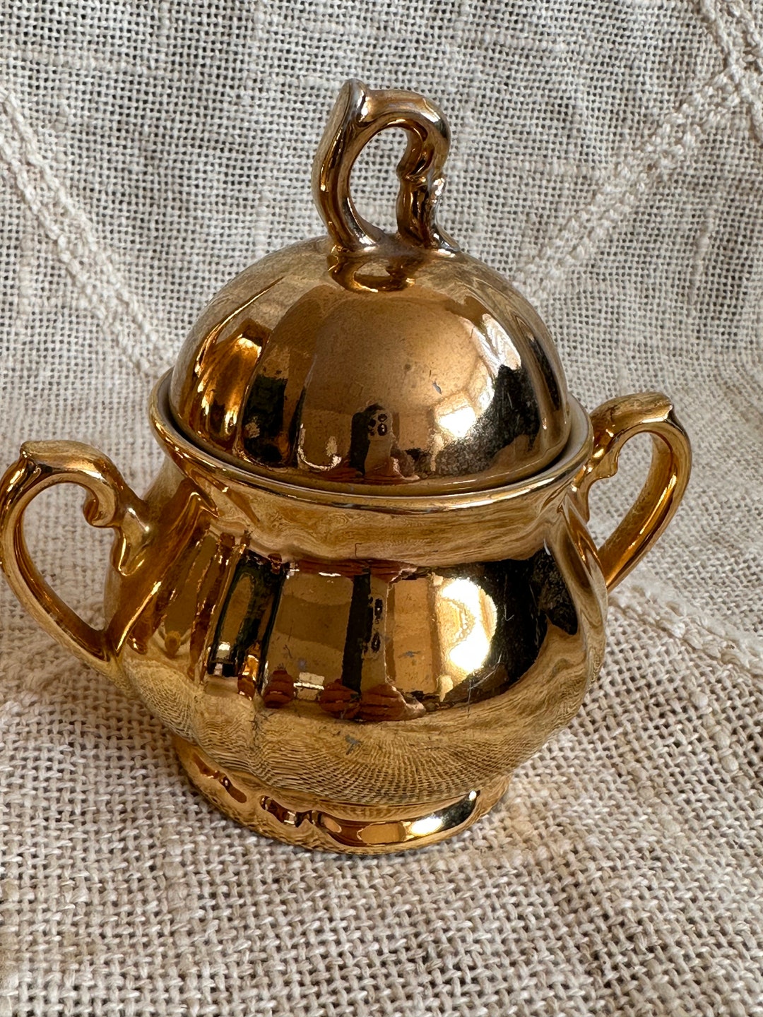 Vintage Gold Tea Set With Eagle Logo - Etsy
