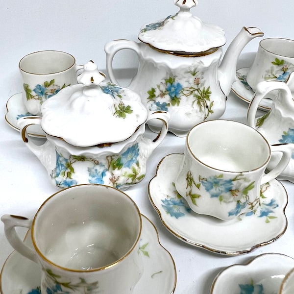 Antique Tea Set - Etsy