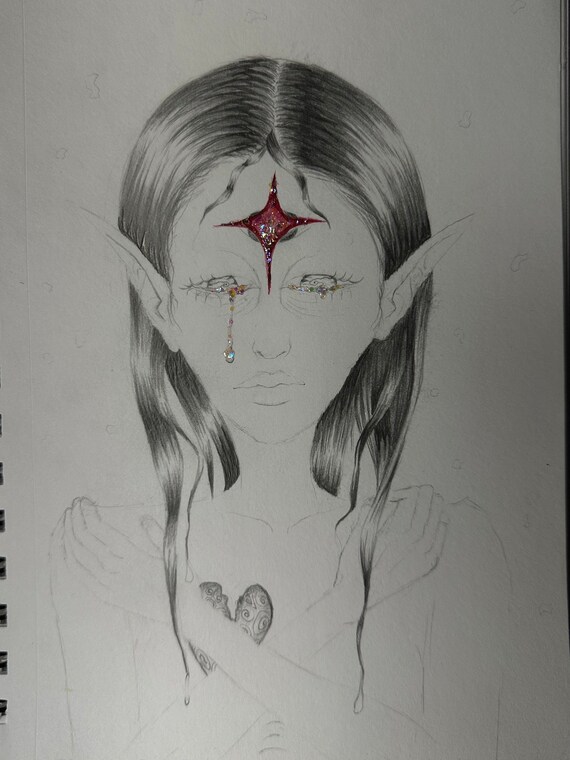 Crying Fairy Drawings