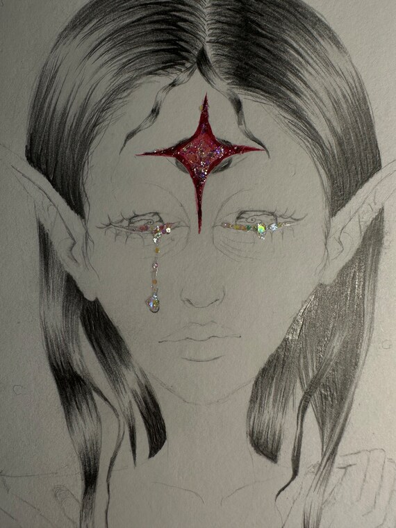 Crying Fairy Sketches