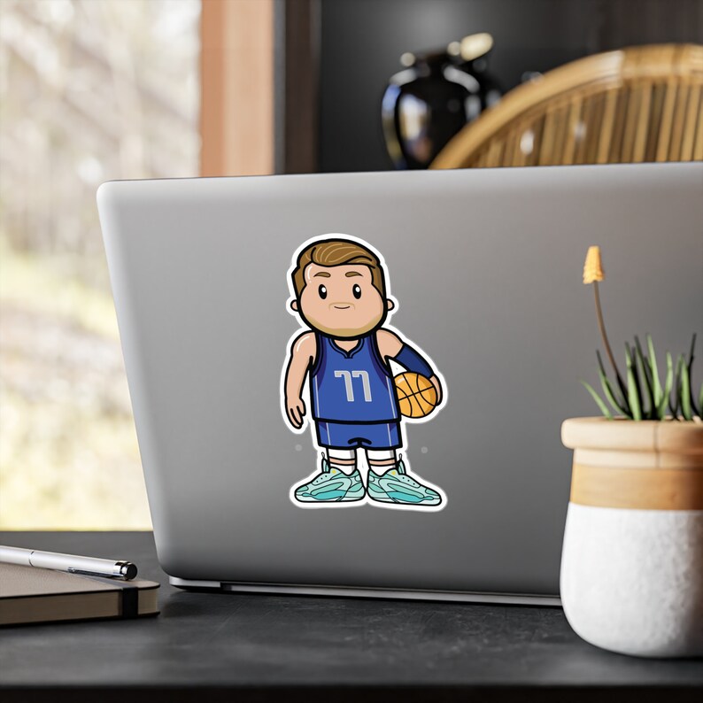 Luka Sticker Doncic Basketball Sticker Kids Basketball Sticker Dallas ...