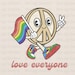 Love Everyone Png Pride Png Retro Cartoon Png Gay Pride Png Pride Month ...