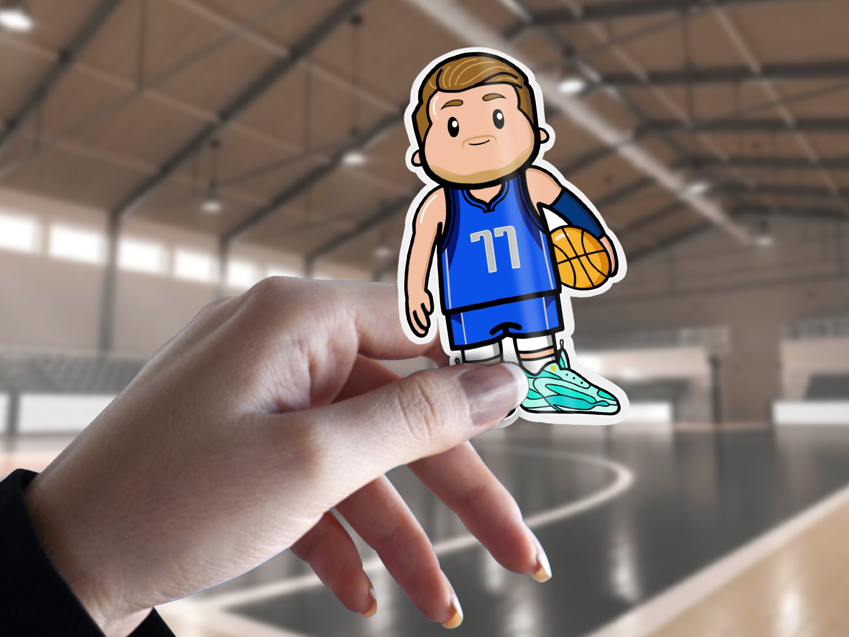 Luka Sticker Doncic Basketball Sticker Kids Basketball Sticker Dallas ...