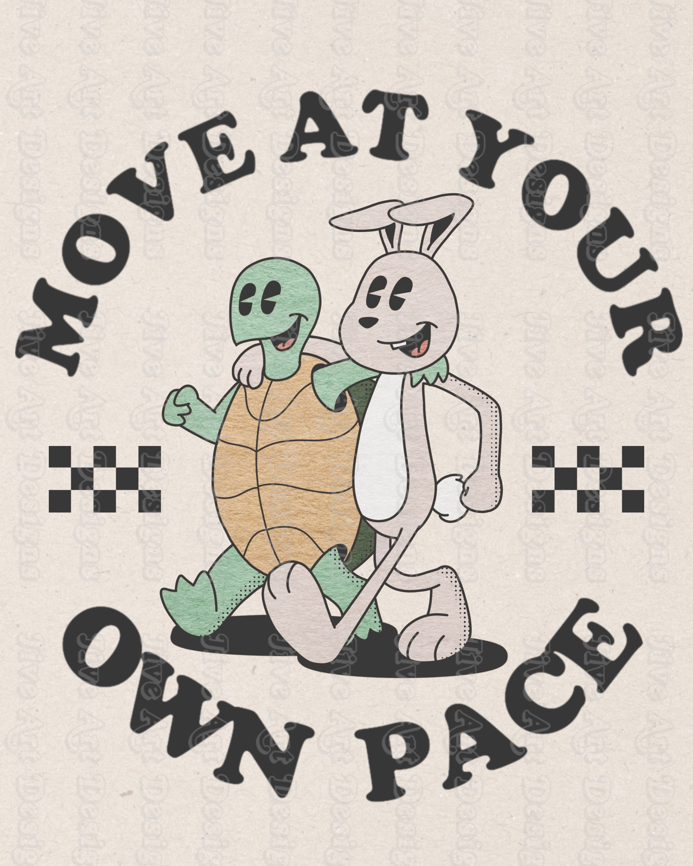 Own Pace Png Positive Quote Png Inspirational Quote Png Turtle Png T ...