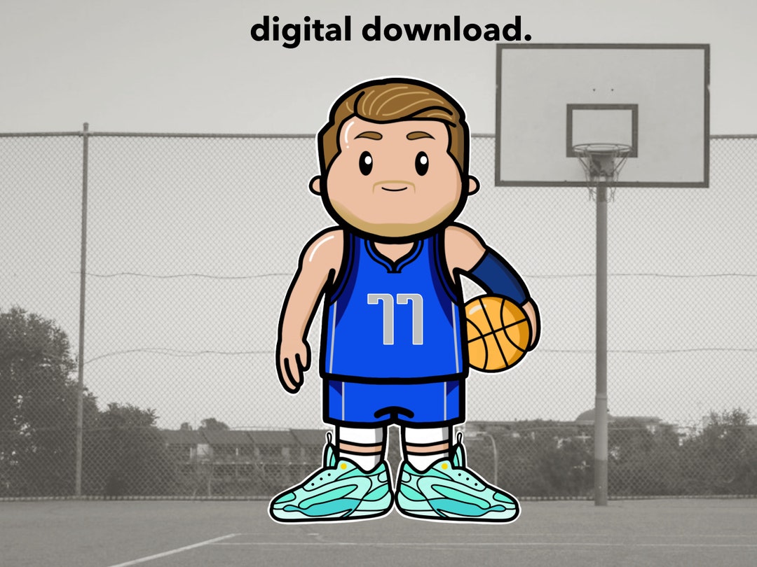 Luka Png Digital Download Dallas Png Basketball Digital Download ...