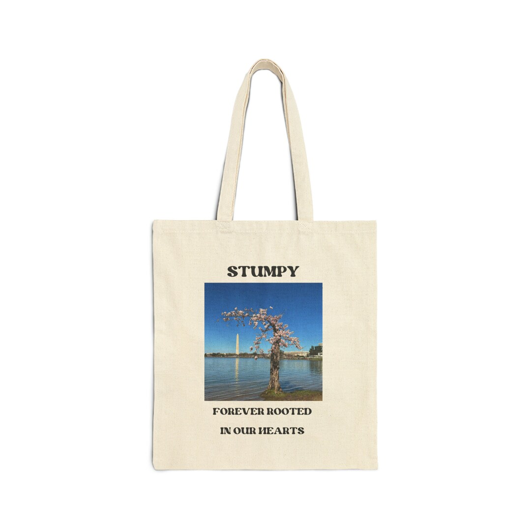Stumpy Tote Remember Stumpy the Cherry Blossom Tree in DC Stumpy Mug ...