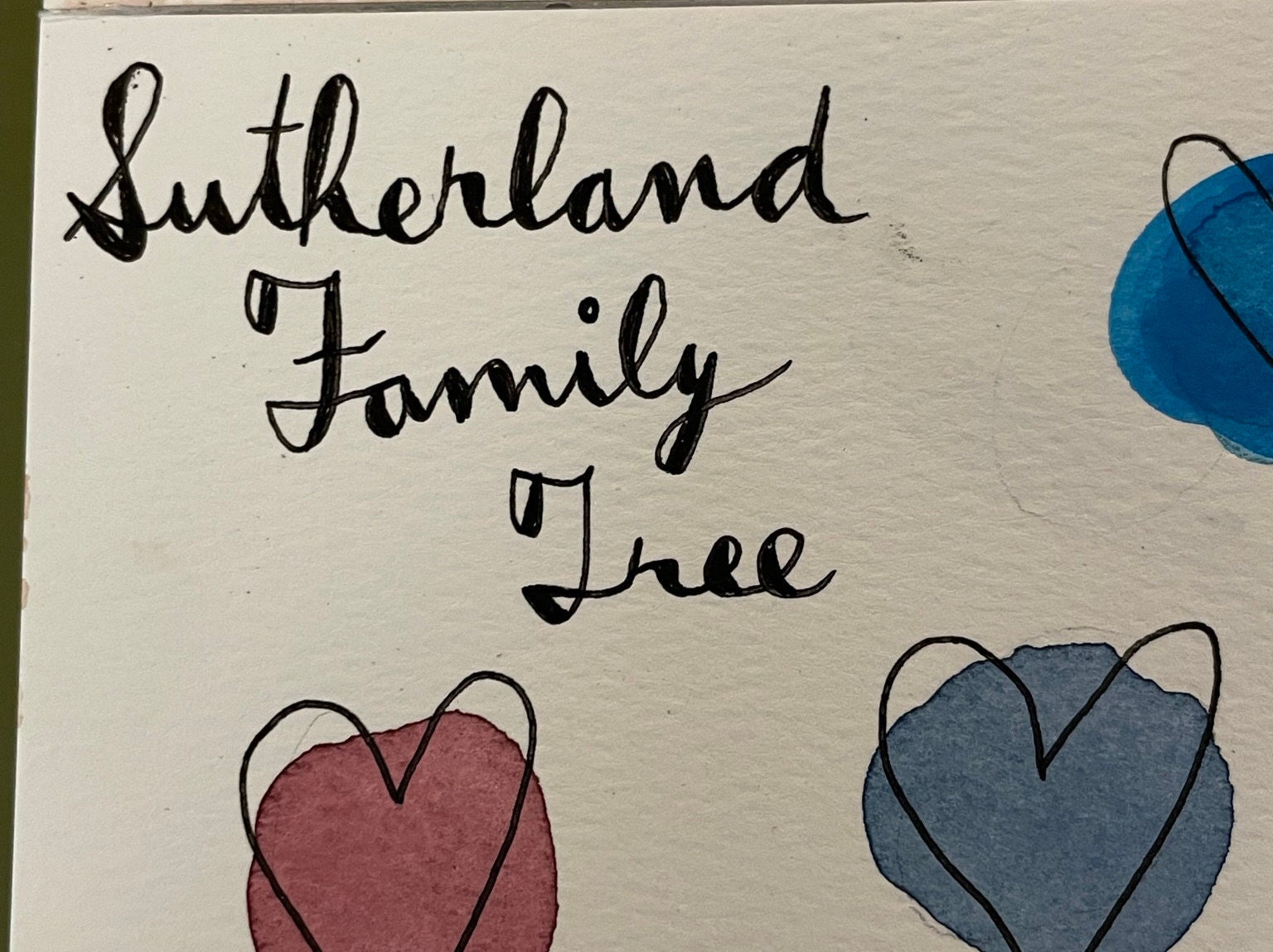 Minimalist Family Tree Art - Etsy