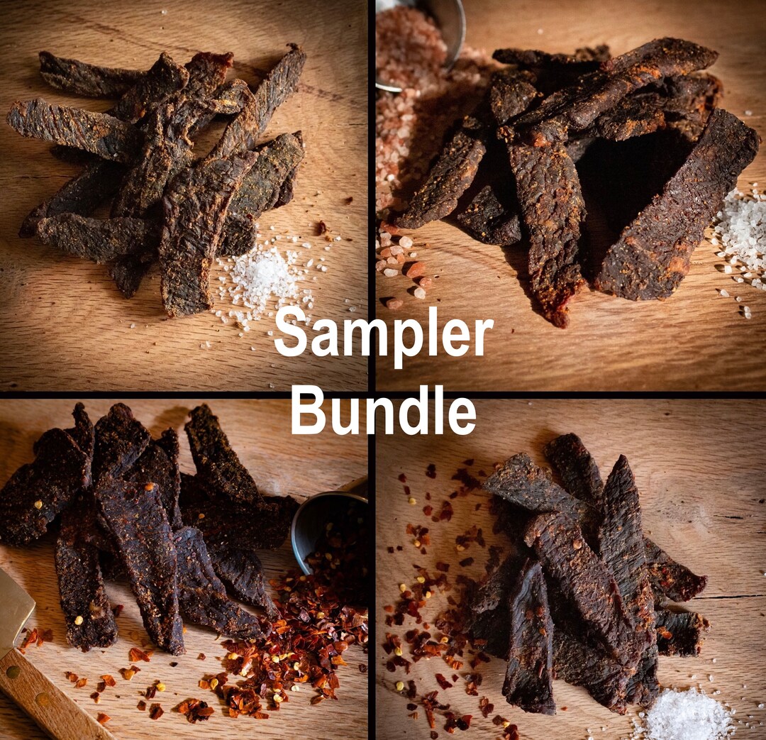 TX 28 Beef Jerky Sampler Pack 2.5oz. 4 Pack of Original - Etsy