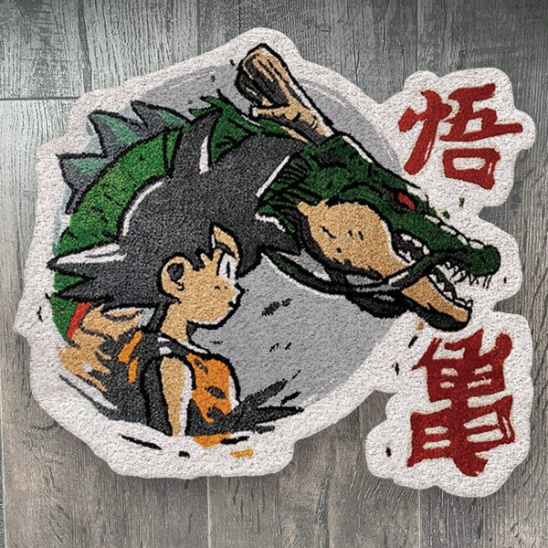 Dragon Ball Z Tufted Rug - Etsy