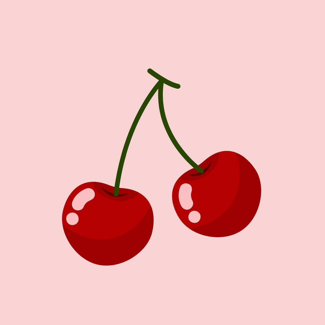 Cherry Poster - Etsy