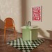 No Outside Clothes Print, Maximalist Decor, Typography Poster, Funky ...