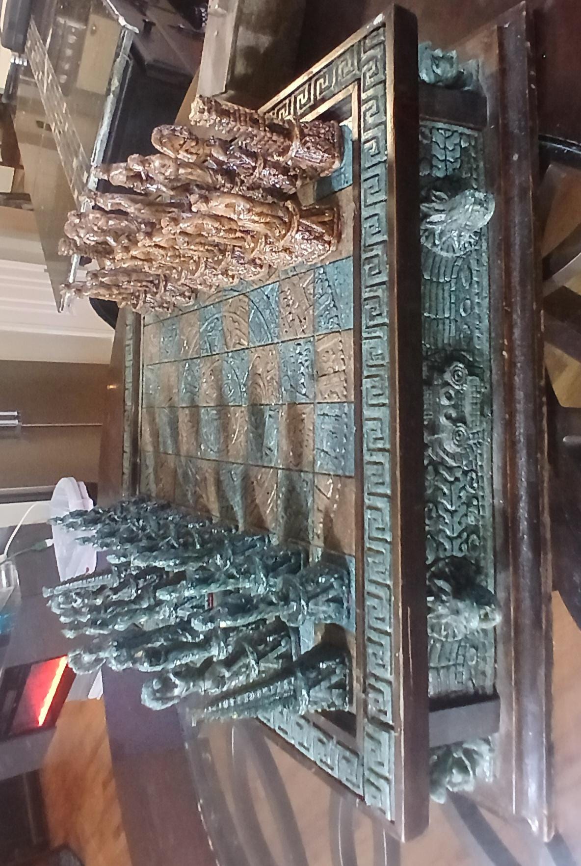 Vintage Aztec Chess Set - Etsy