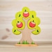 Waldorf Toy/apple Tree/montessori Baby/wooden Puzzle - Etsy
