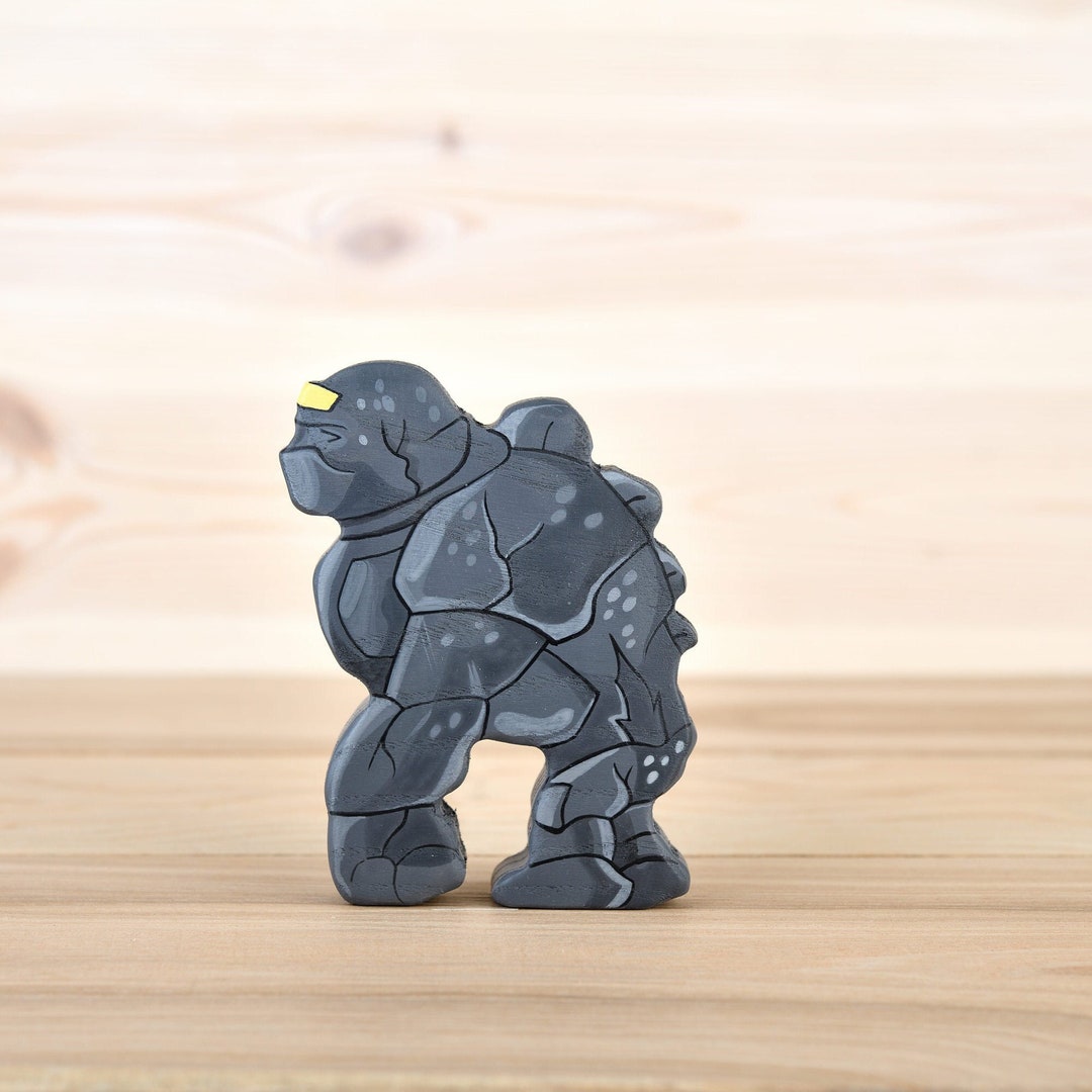 Wooden Golem Figurine Jewish Folklore - Etsy